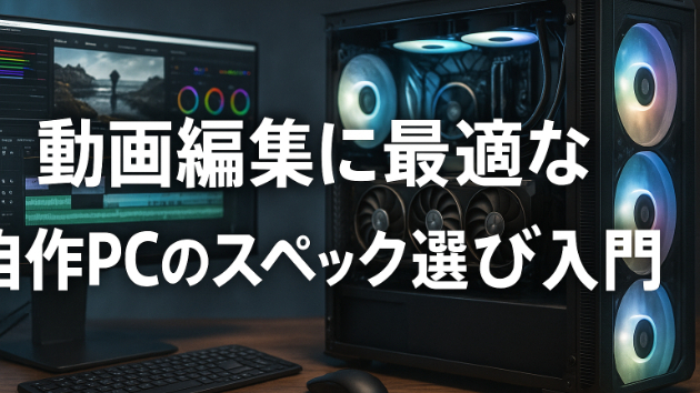 動画編集に最適な自作PCのスペック選び入門｜PCラボCOZY PC作成代行｜coconalaブログ